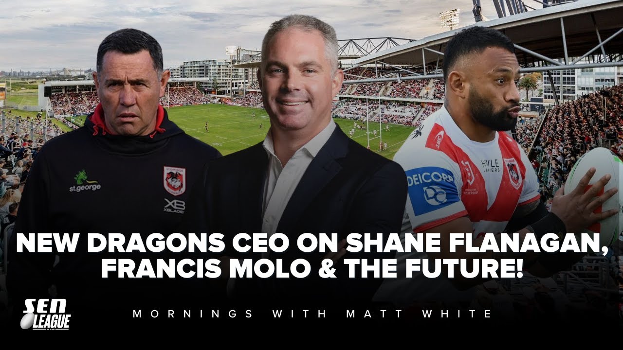 #NRL | New Dragons CEO Tim Watsford on the Dragons' future, Shane ...