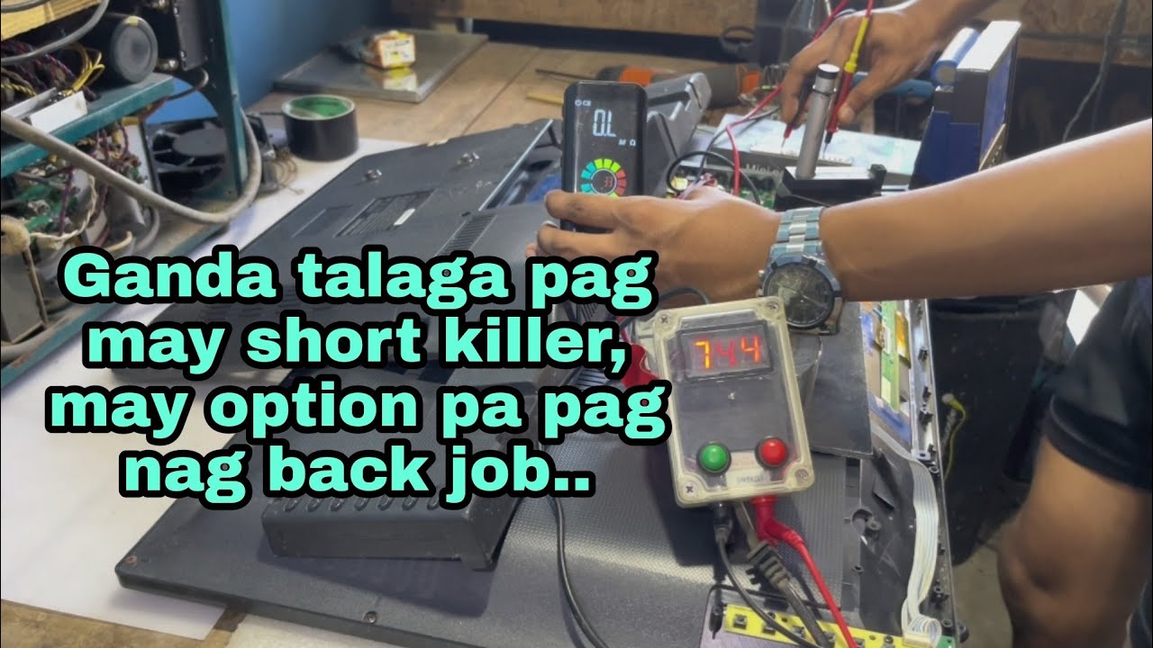 Led tv no display, Fix with Diy short Killer - YouTube