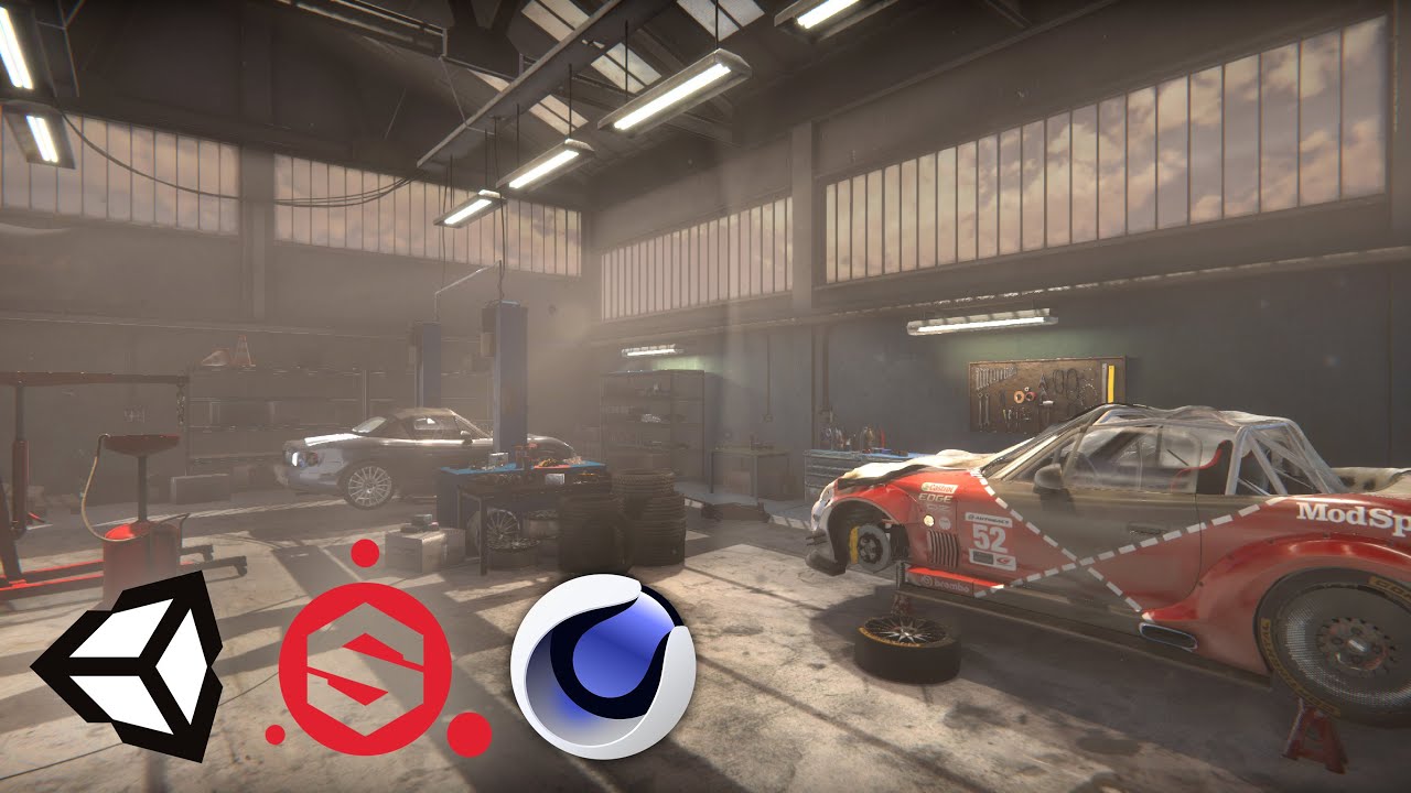 Unity Miata Garage - Walkthrough and Assets - YouTube