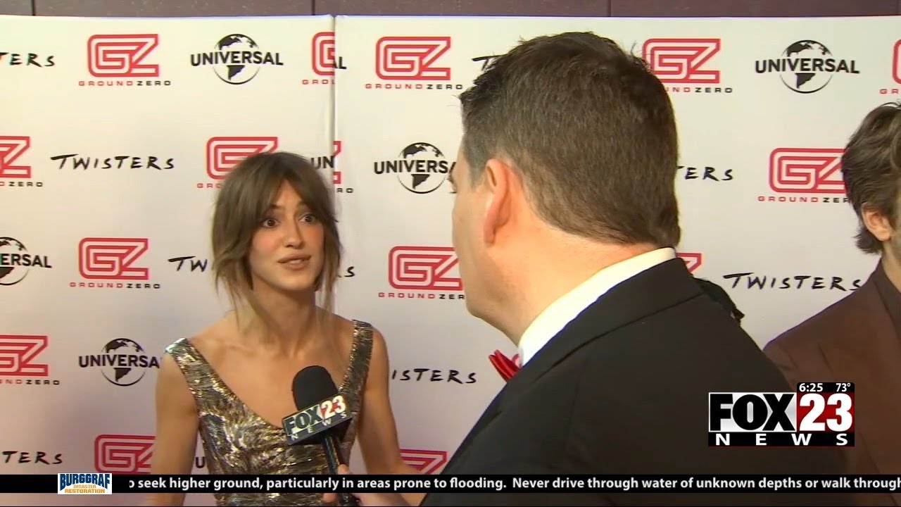 FOX23 Morning Anchor Ron Terrell interviews actress Daisy Edgar-Jones ...