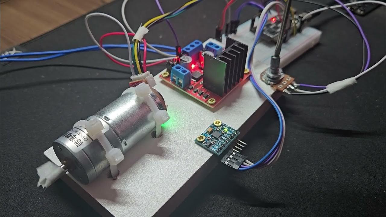 NuttX Motor Control and Sensing - YouTube