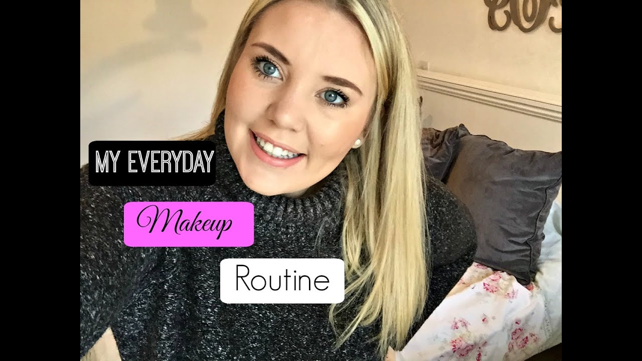 MY EVERDAY MAKEUP ROUTINE ¦ Elizabeth Hannah - YouTube