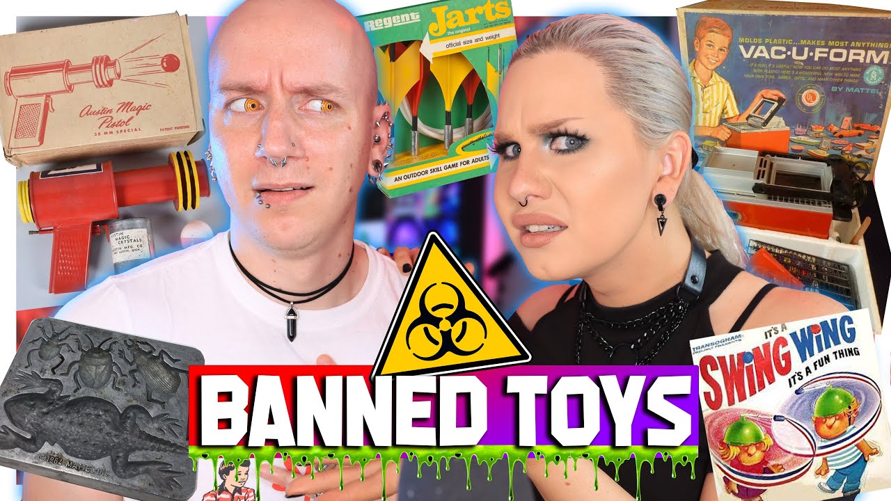 Most Dangerous BANNED Vintage Toys! | Reddit Reactions | Roly & Luxeria ...
