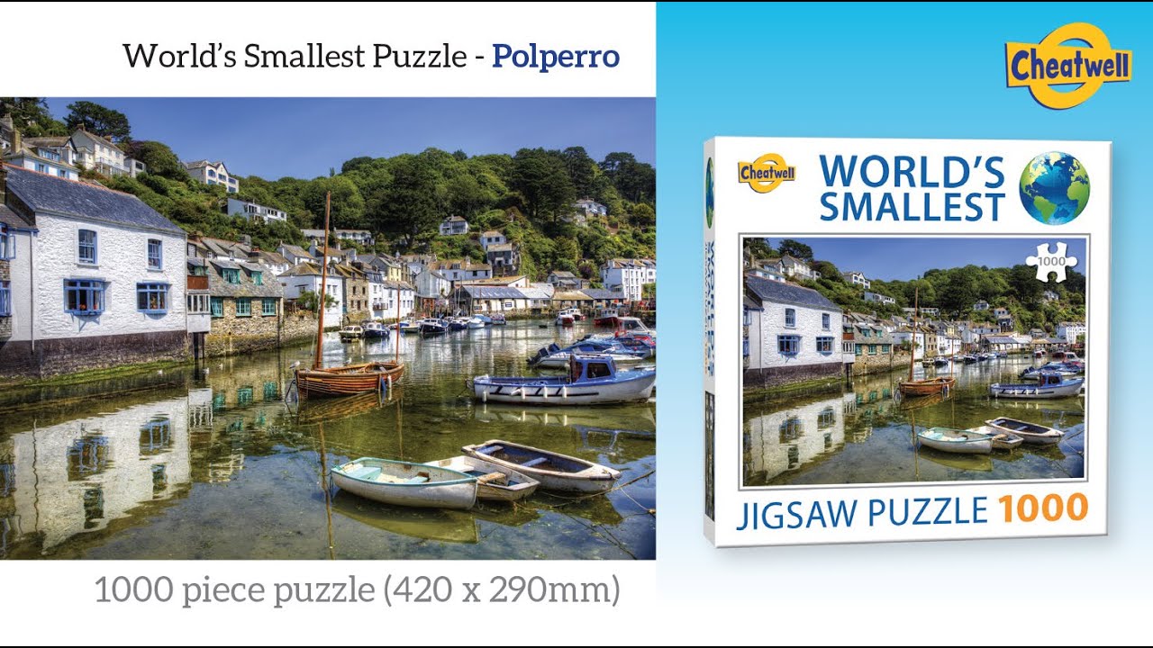 Time lapse: Polperro Cornwall | Cheatwell Games World's Smallest Puzzle ...