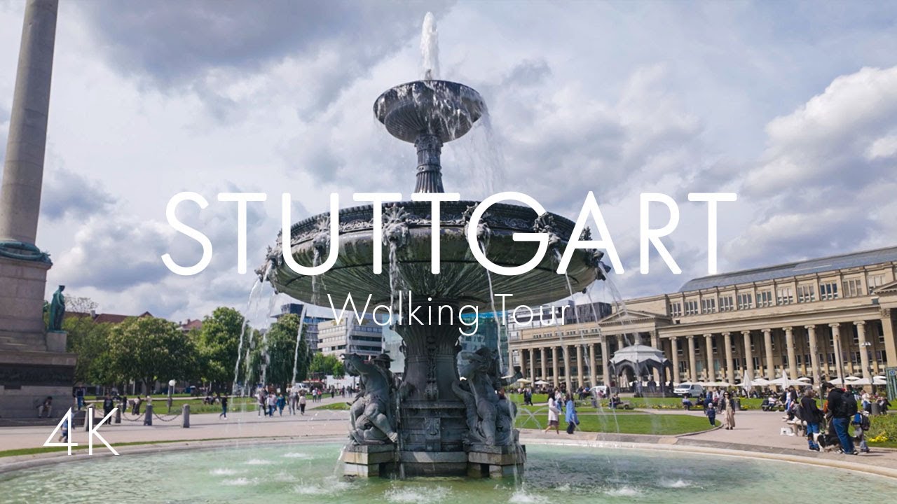 Stuttgart | City Center | Walking Tour | 4K - YouTube