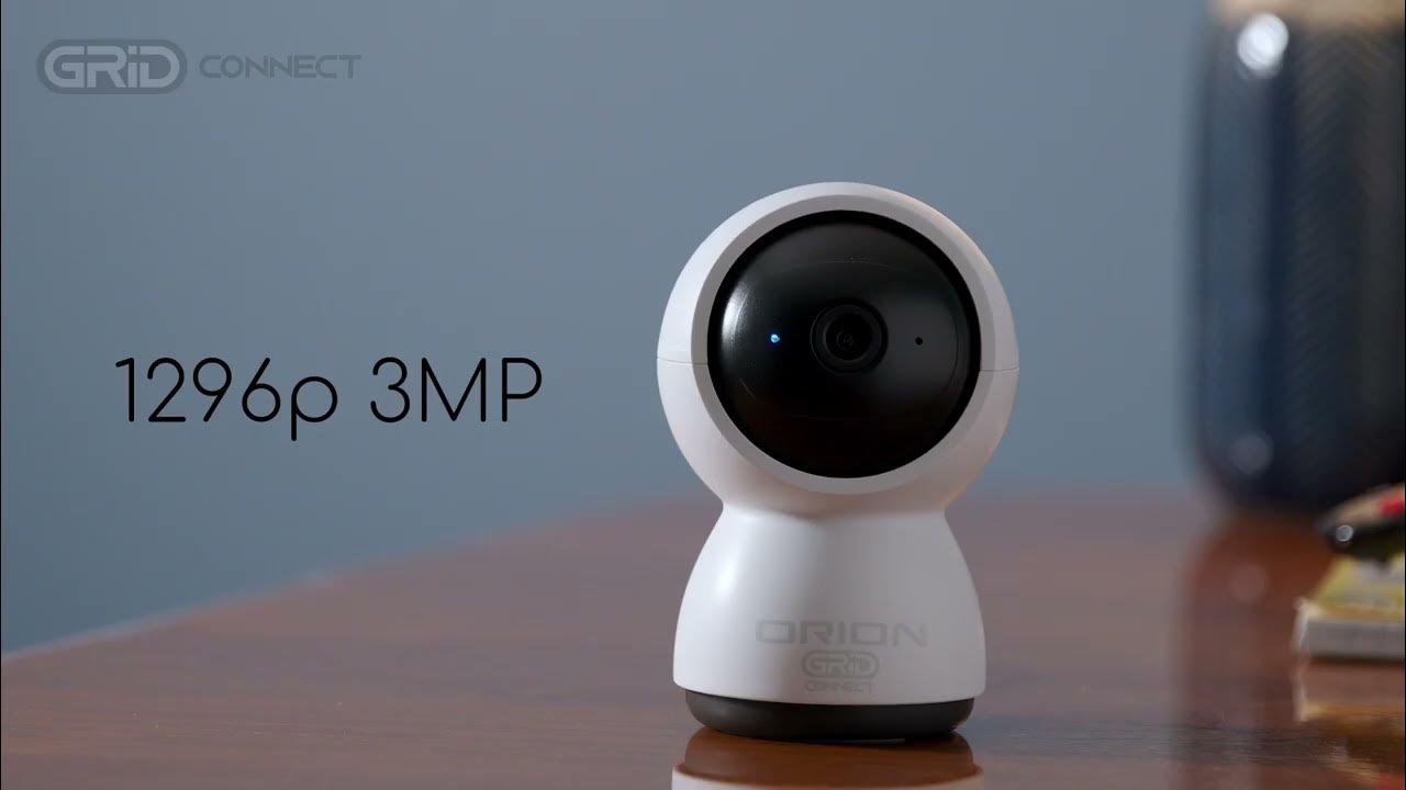 Grid Connect Pan & Tilt Security Camera SC010HA - YouTube