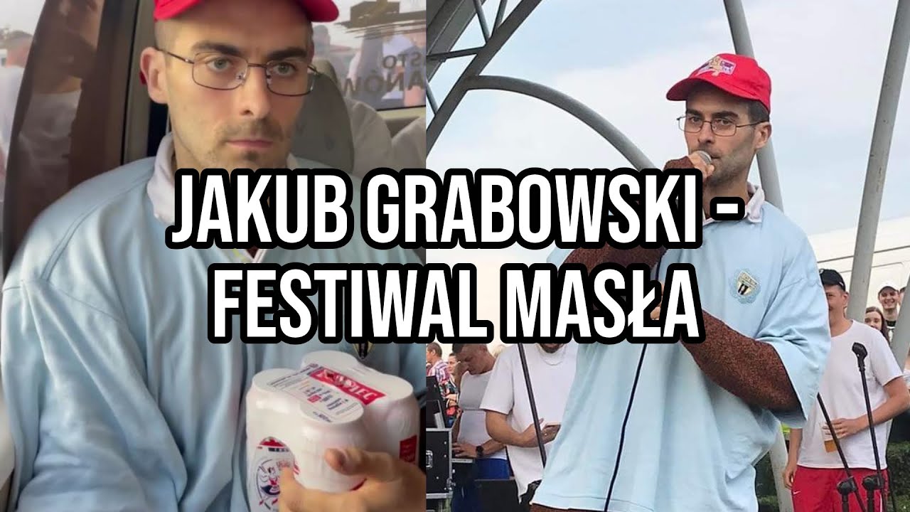 Jakub Grabowski (Quebonafide) - Festiwal Masła - YouTube