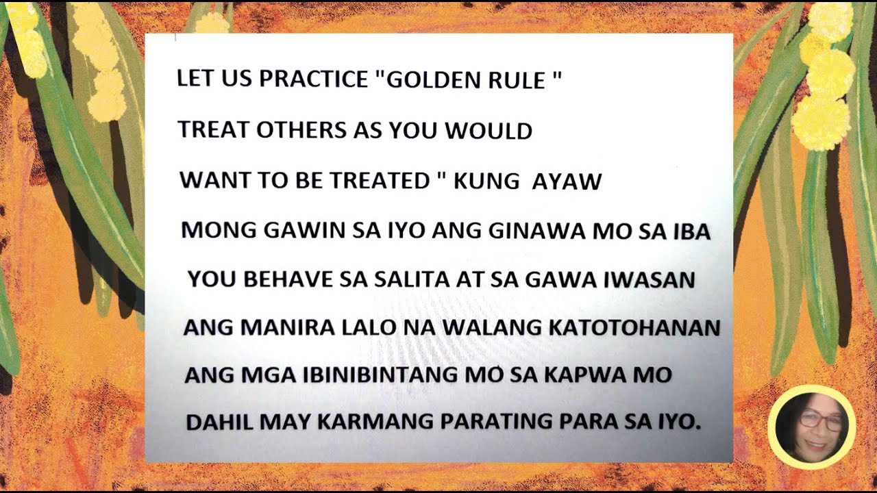 GOLDEN RULE.... A MORAL PRINCIPLE.....by ISKO--CHI, a team that treat ...