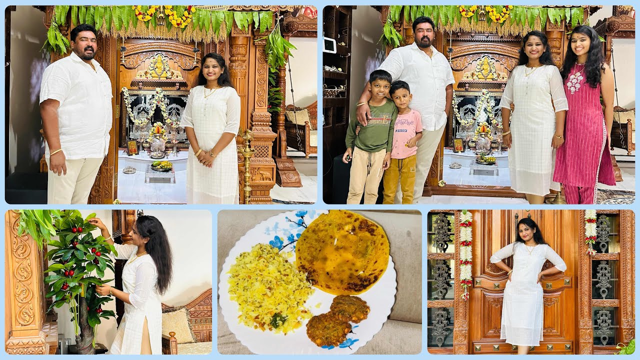 Ugadhi & Hosthadaku Habba Vlog😍🌸||SPURTHI VLOGS|| - YouTube