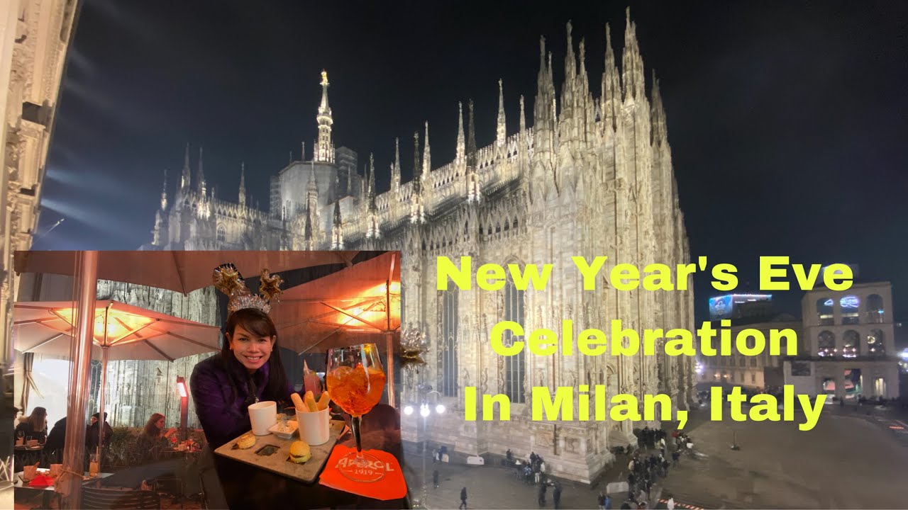 New Year’s Celebration 🎉 in Milan, Italy 🇮🇹 - YouTube