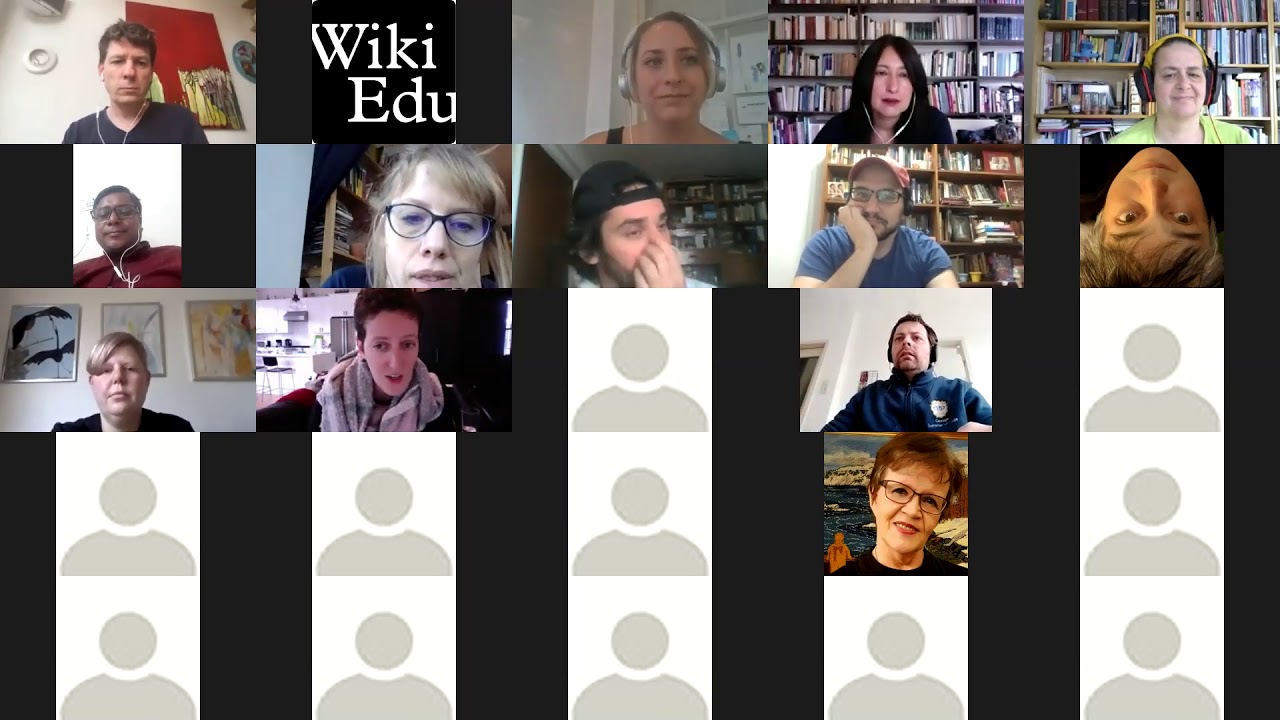 Wikipedia & Education User Group Open Meeting April 2020 - YouTube