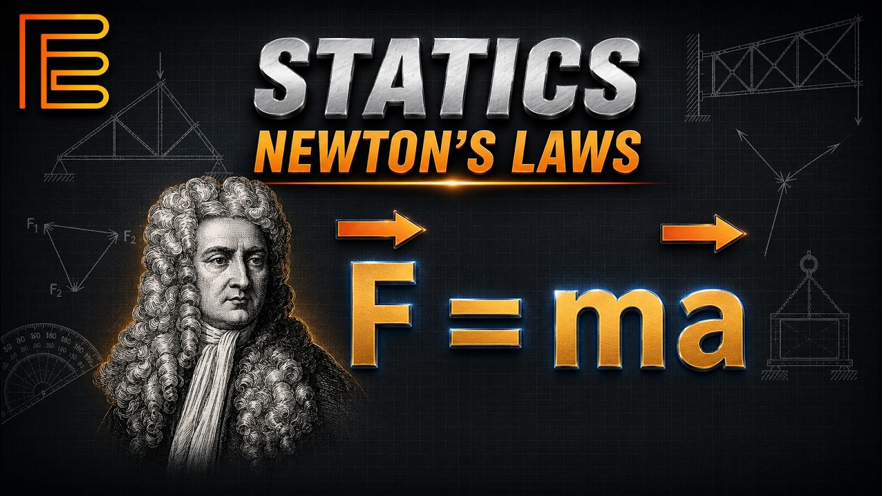 Newton's Laws of Motion and Their Application in Statics - YouTube