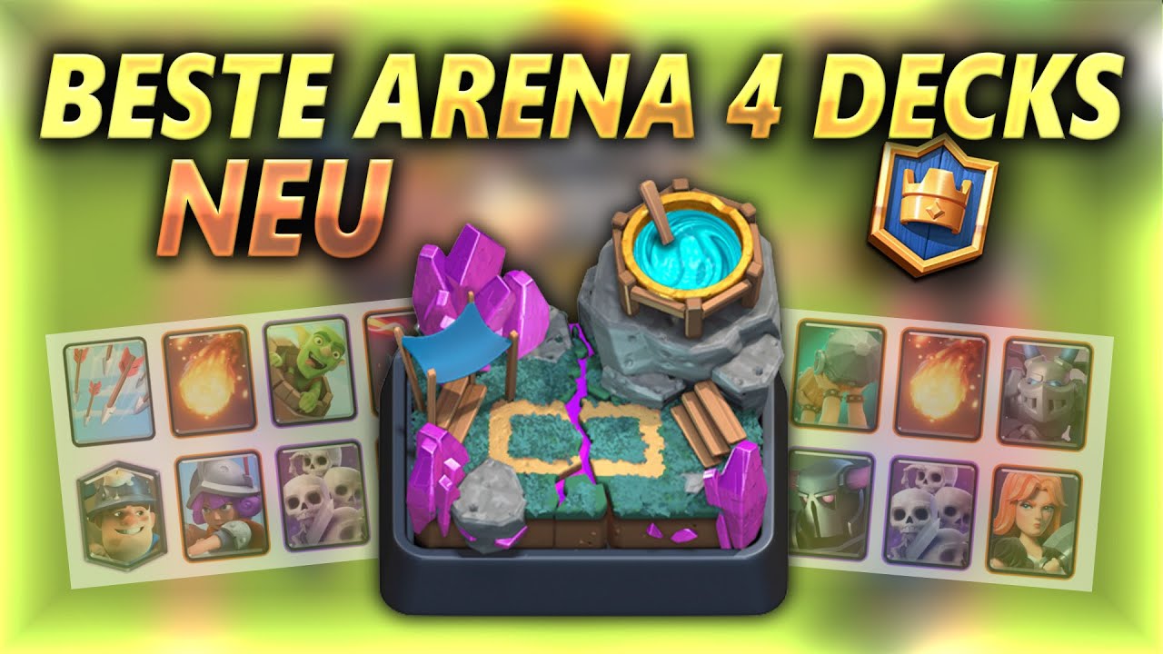Neu: Bestes Deck für Arena 4 in Clash Royale - deutsch 2024 - YouTube