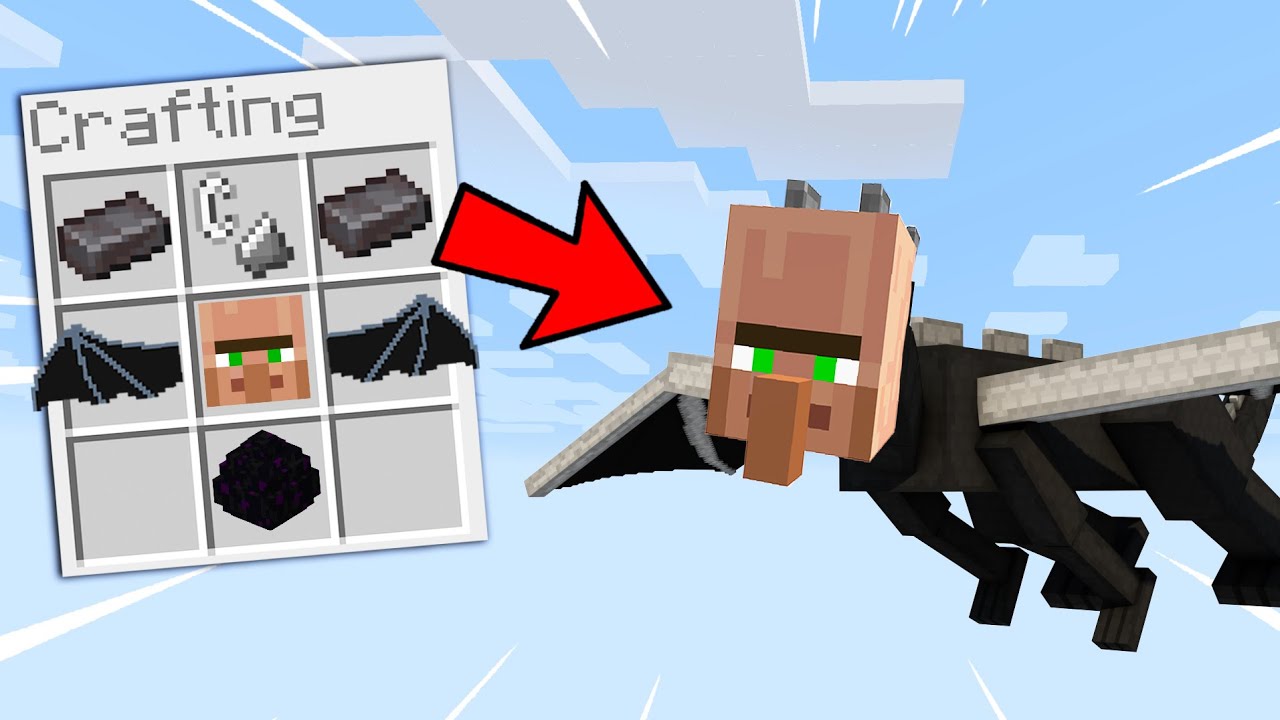 MINECRAFT BUT CRAFTING WEIRD MOBS! - YouTube