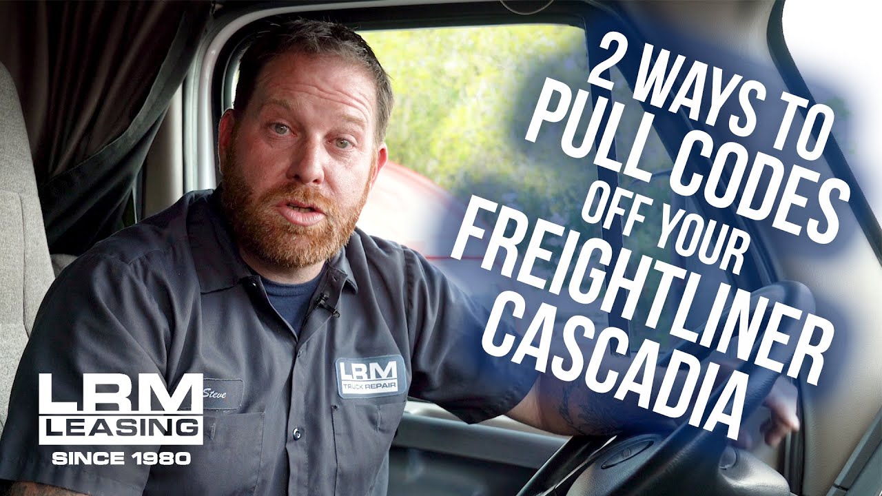 How To Pull Code from Freghtliner Cascadia Dash?? | LRM Leasing - YouTube