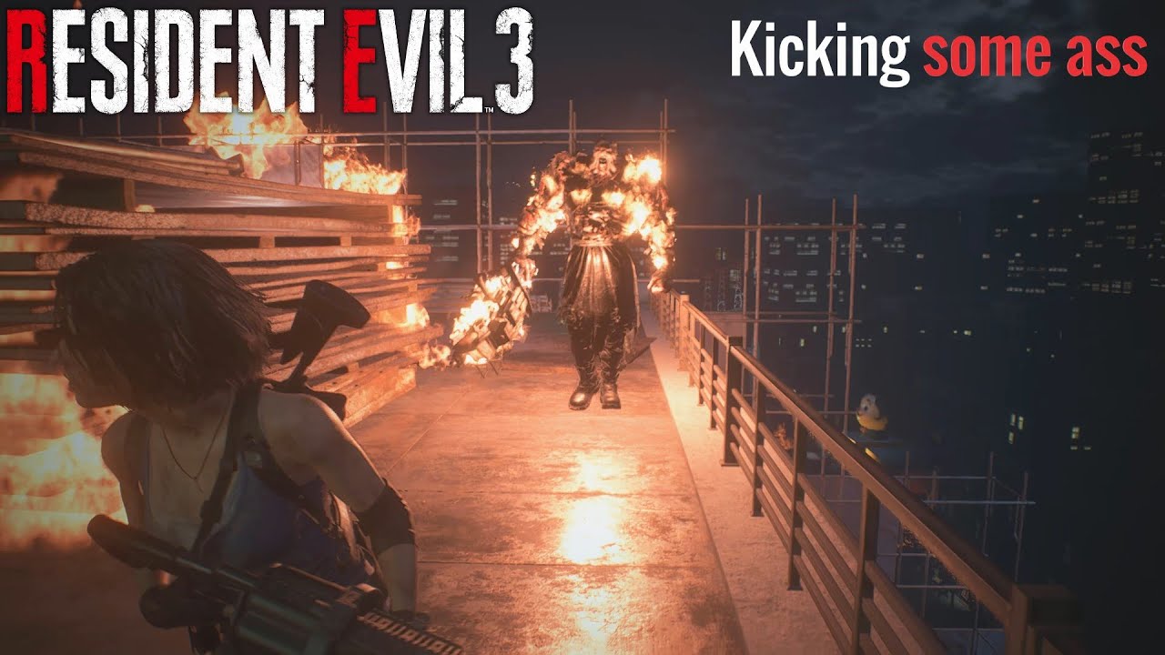 Nemesis Fight - Resident Evil 3: Story mode - Episode 5 - YouTube