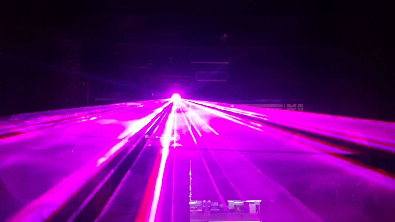 Laser Ungu 2 Watt - YouTube