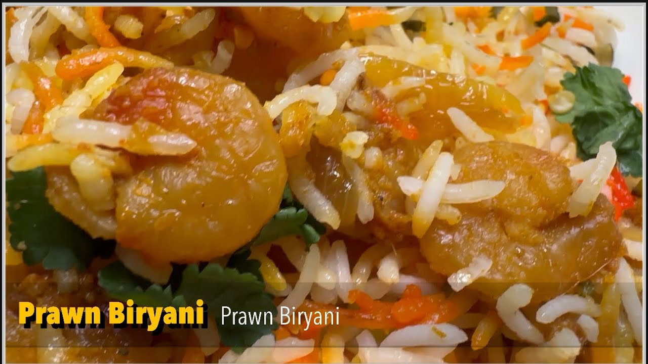 PRAWN BIRYANI @JHINGA BIRYANI# SEAFOOD BIRYANI😍😋🍤🍤🦐🍤🍤 - YouTube