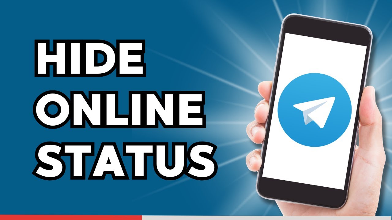 How to Hide Online Status on Telegram - YouTube