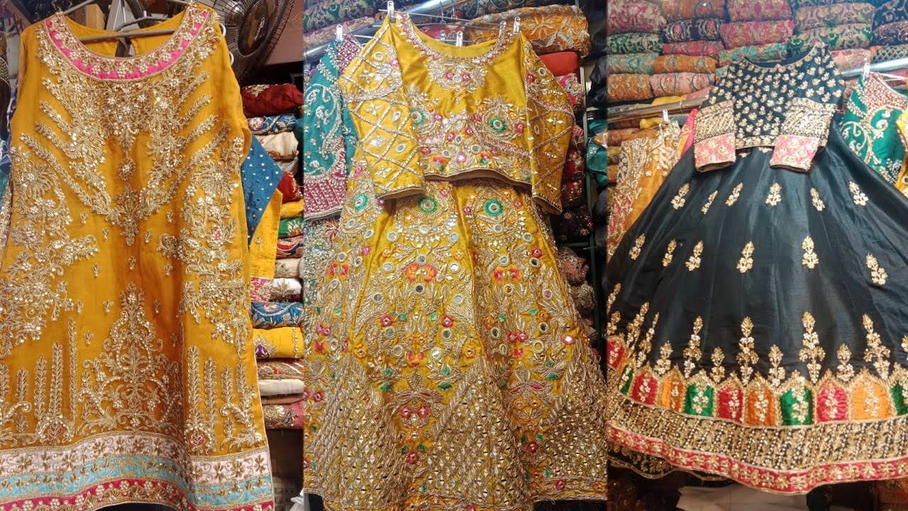 Mehndi dress design new style 2024 / bride sister Mehndi dress color ...