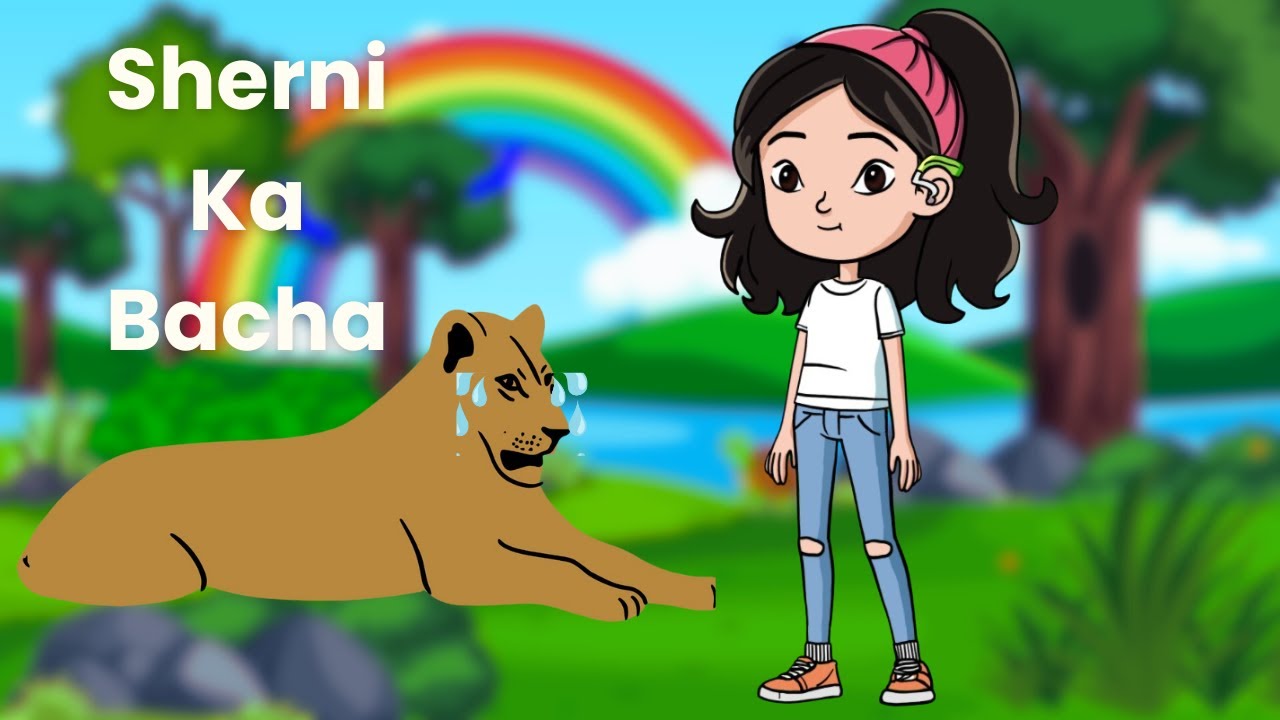 Fatima Aur Us Kay Dost I Sherni ka Bacha I kids cartoons हिन्दी/urdu I ...
