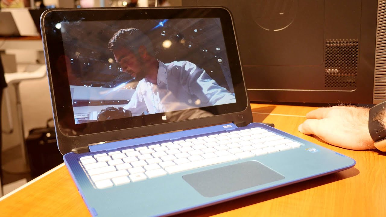 HP Stream x360 11 im Hands On [4K Deutsch] - YouTube