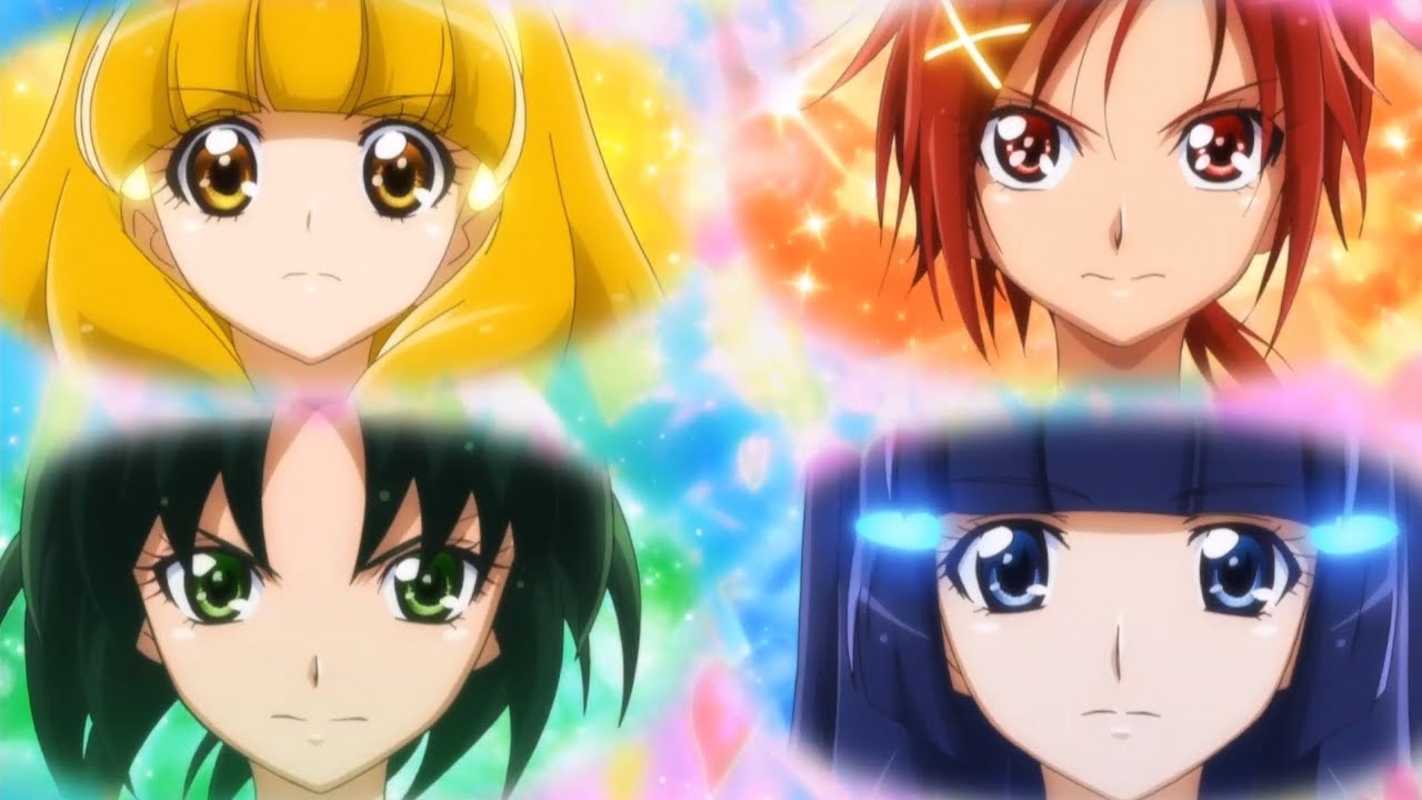 [1080p] Precure Smile Charge! (Smile Precure Group Transformation ...