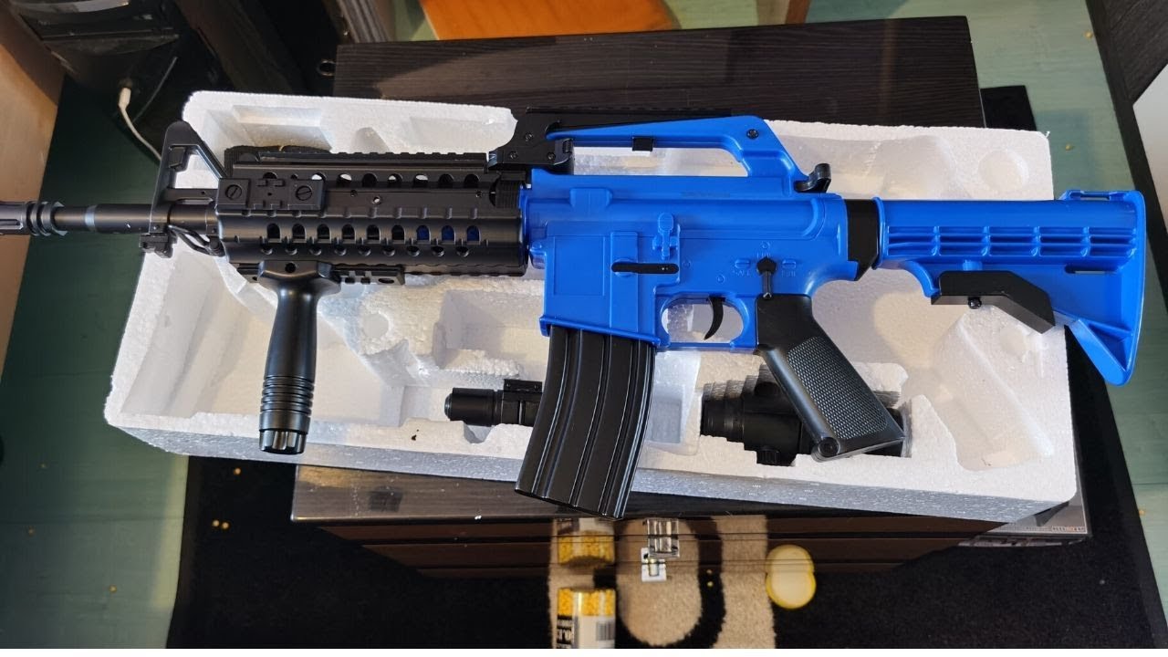 MR733 Airsoft Gun | My second Airsoft Gun - YouTube