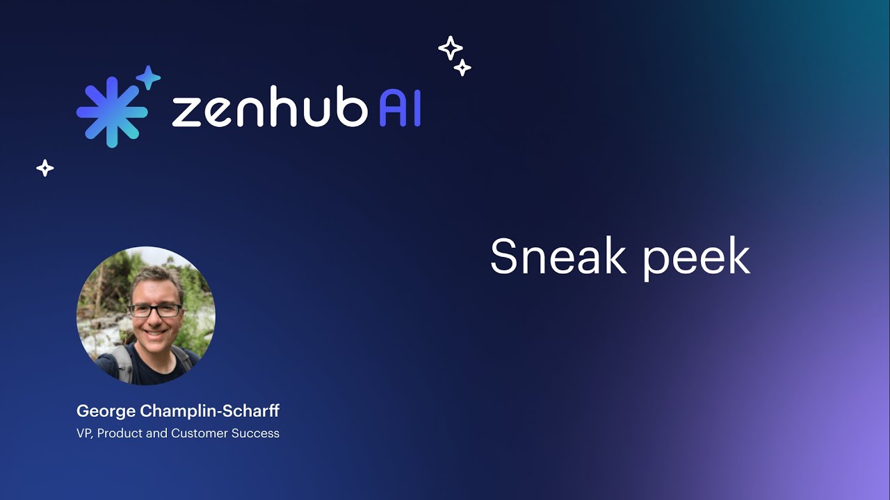 Zenhub AI: a sneak peek - YouTube