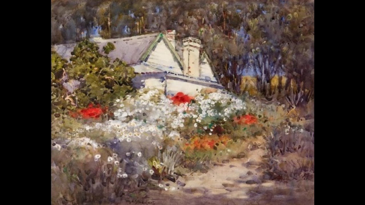 Margaret Stoddart - Watercolours - YouTube