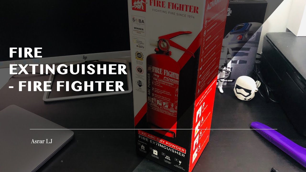 Unboxing 1 kg ABC Dry Powder Fire Extinguisher - Fire Fighter # ...