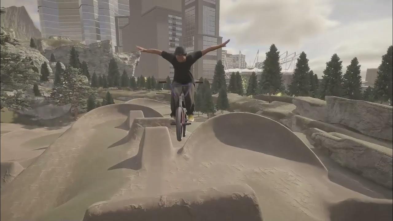 BMX Streets Fakie Dirt Jump's - YouTube