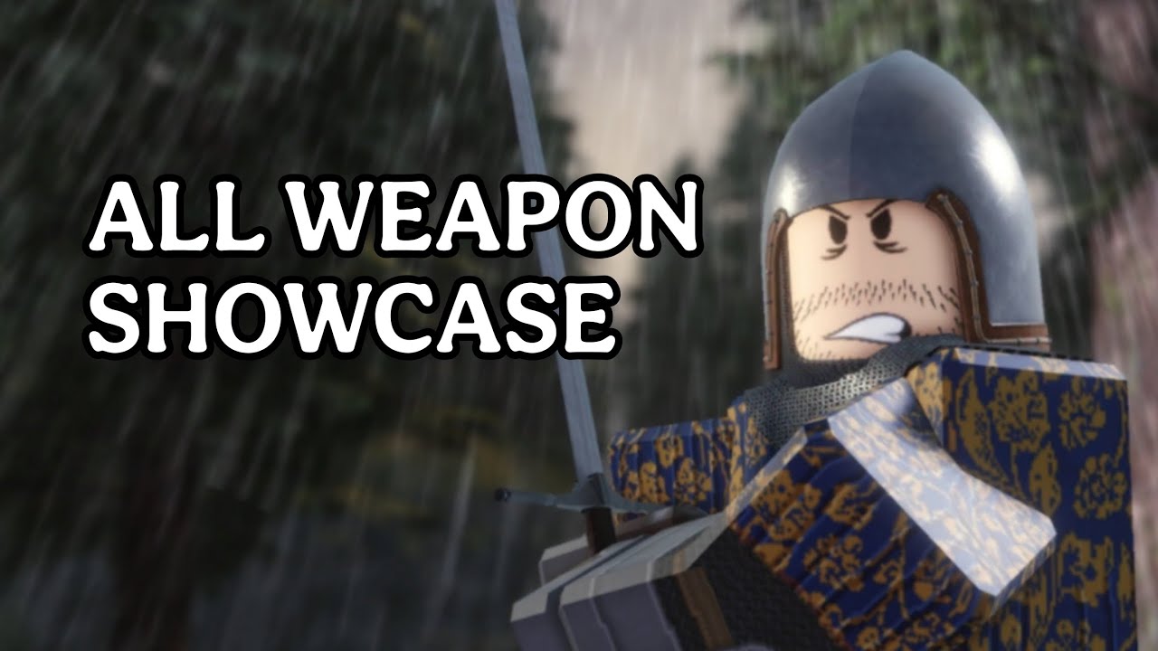 Men At Arms Roblox All Weapon Regular - Showcase - YouTube
