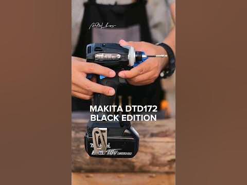 ไขควงกระแทกตัวใหม่ MAKITA DTD172 Black Edition - YouTube