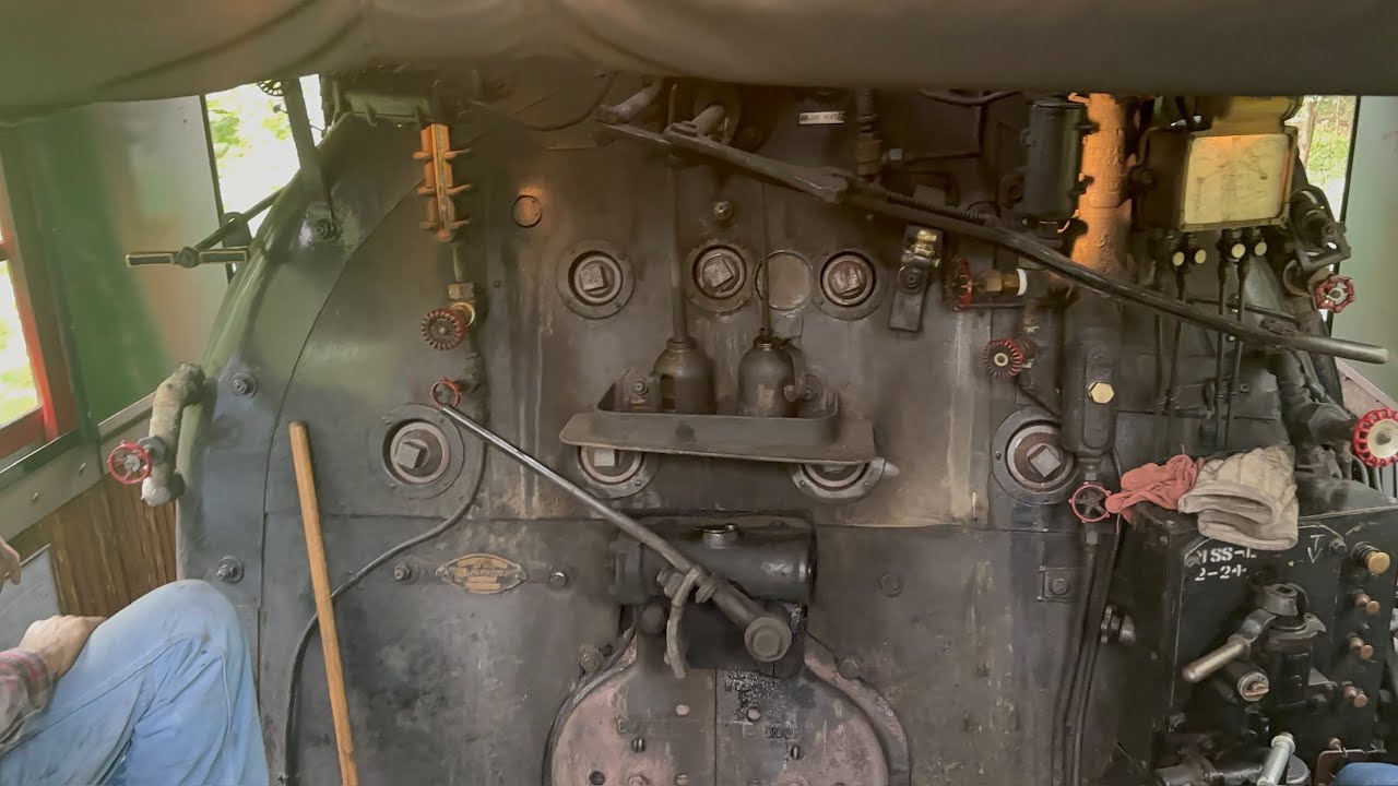 Cab Ride On Steam Engine Southern Railway 630 - YouTube