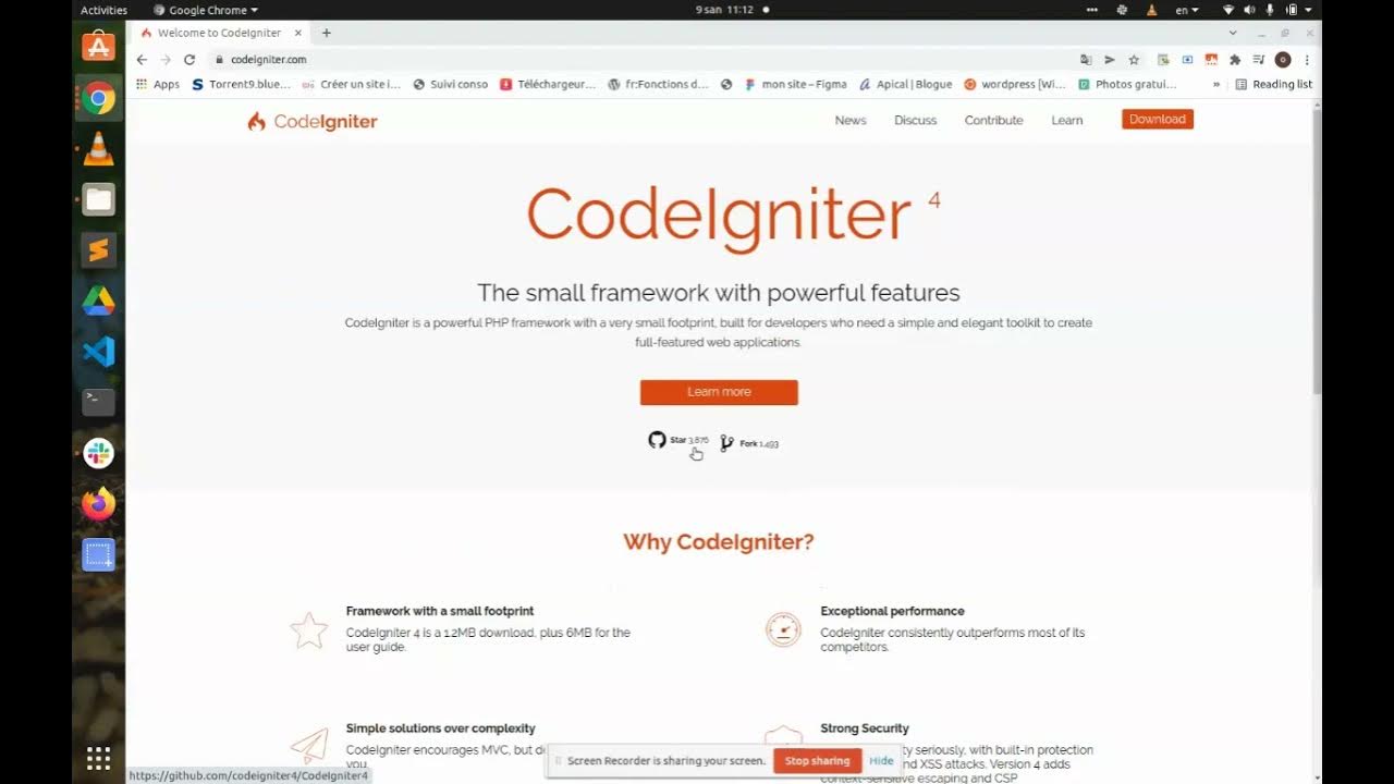 php introduction a #codeigniter - YouTube