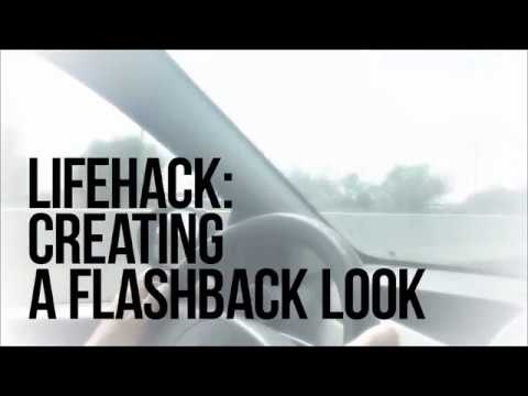 Lifehack: adding a flashback look to your video - YouTube