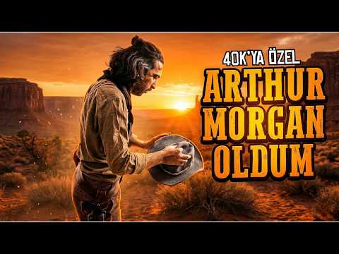 40BİN ABONEYE ÖZEL ARTHUR MORGAN OLDUM | vlog
