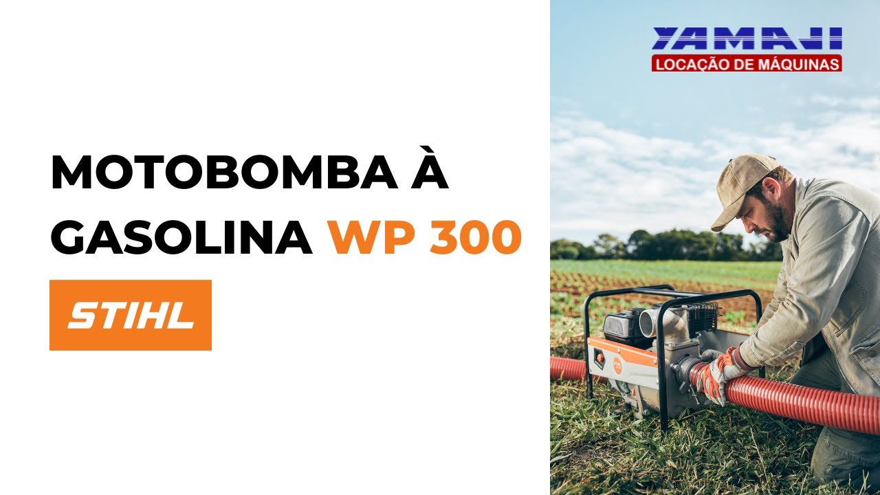 Motobomba à gasolina WP 300 - STIHL | Alta performance - YouTube