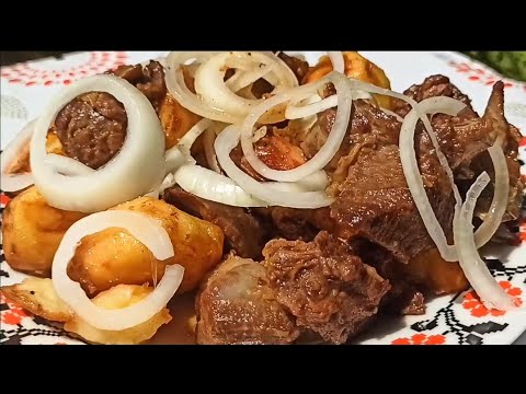 HOW TO COOK TENDER MEAT ON AN OPEN FIRE. KAZAN KABOB RECIPE. - YouTube