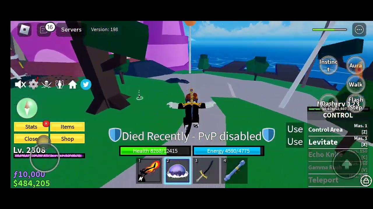 BloxFruit Control Fruit is Good for Grinding and PvP Insane CoolDown ...