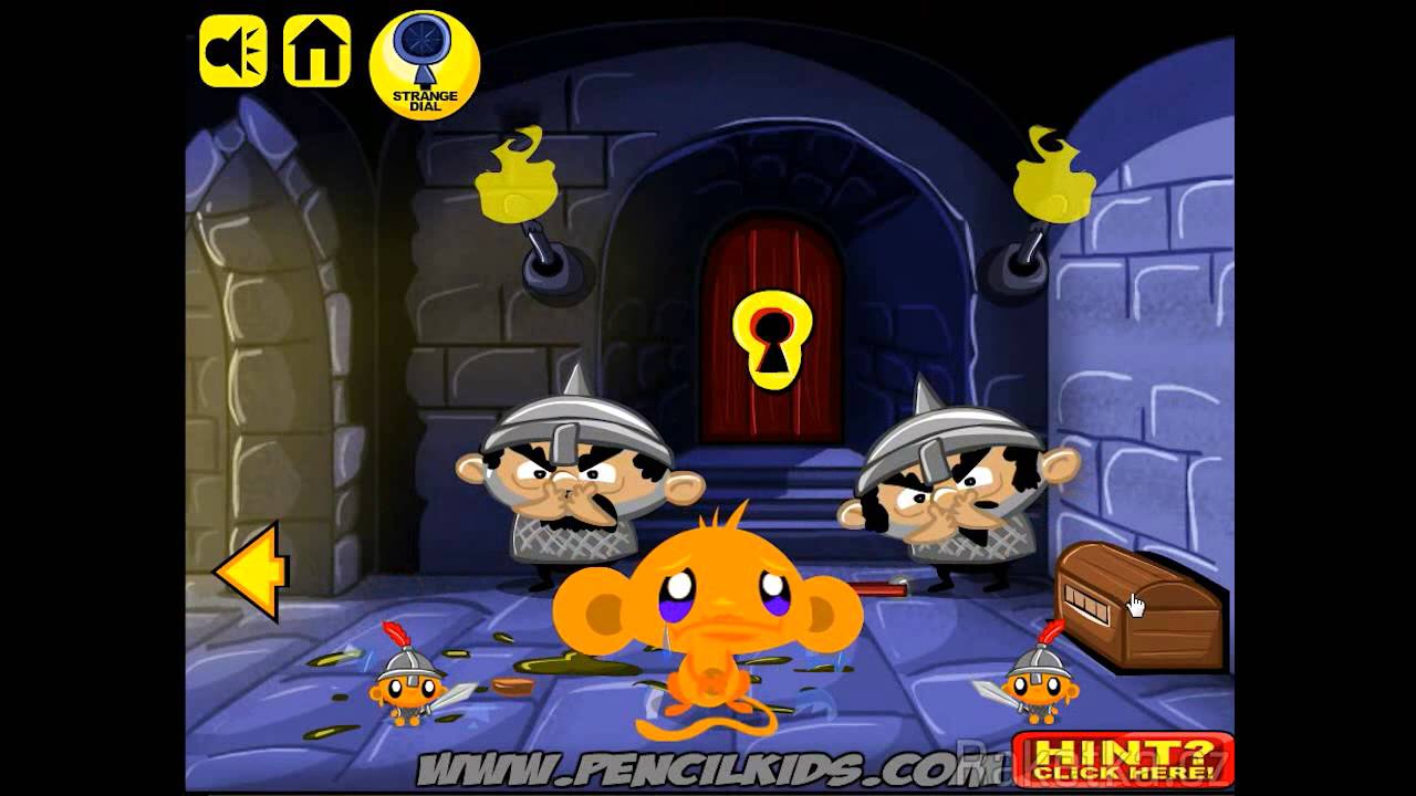 Monkey Go Happy Adventure - Návod - Walkthrough - YouTube