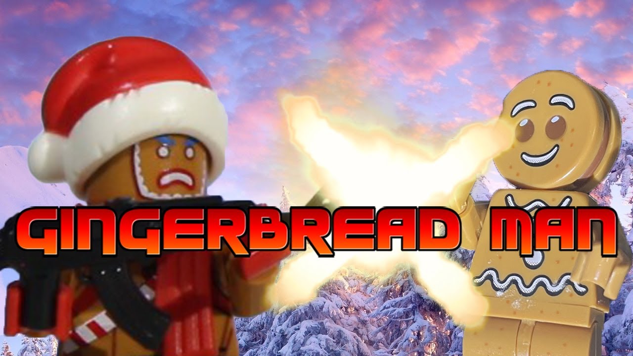Lego Gingerbread Men Battle - YouTube