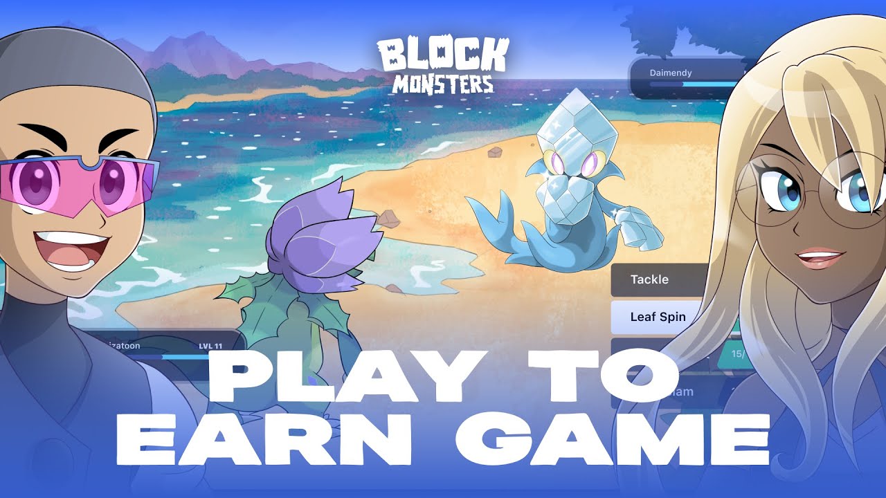Block Monsters - Play2Earn Game $MNSTRS Trailer - YouTube