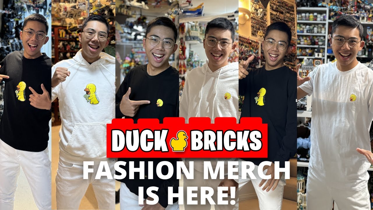 DuckBricks Fashion Merch is HERE! - YouTube