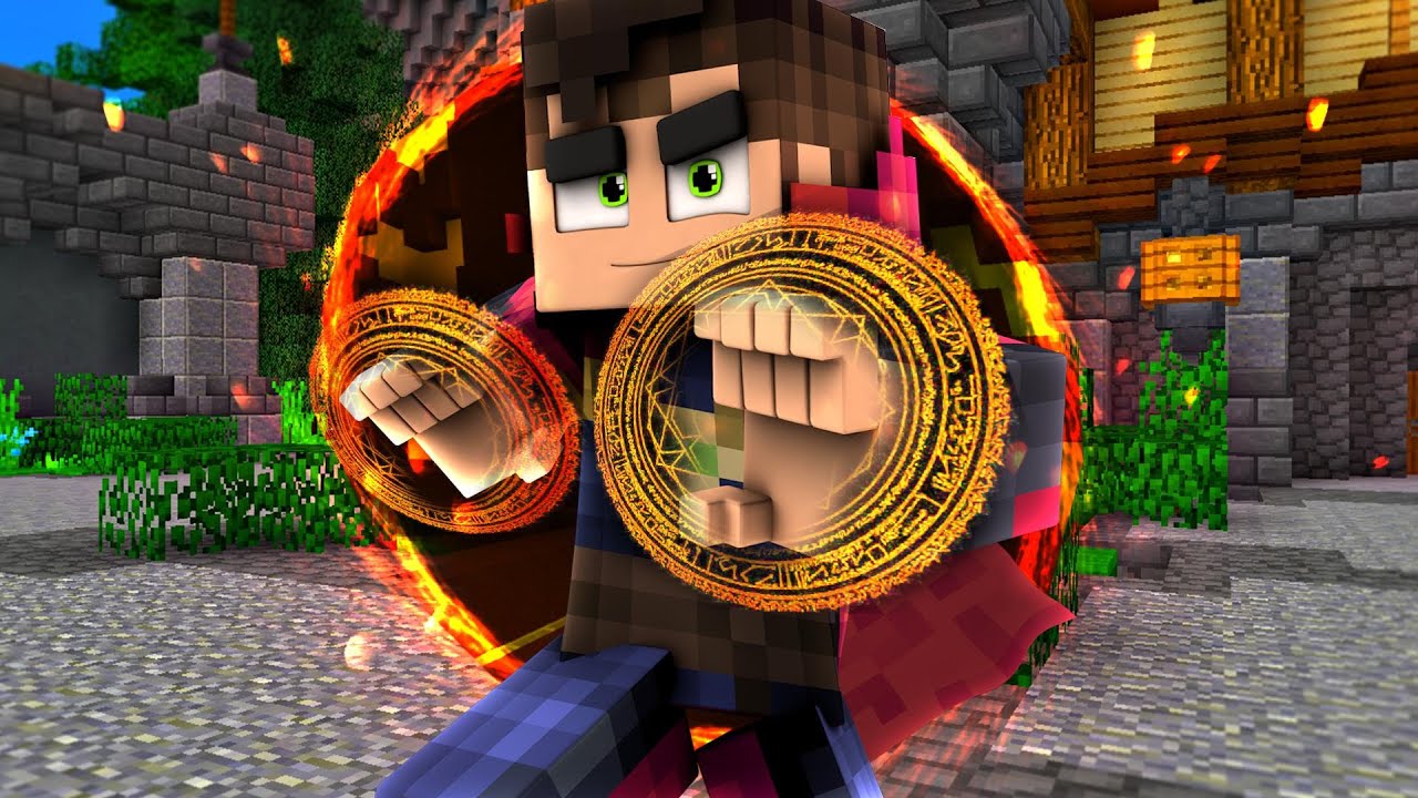 How to play as DOCTOR STRANGE in Minecraft! [Minecraft Bedrock Edition ...