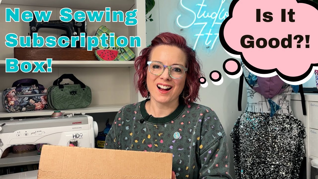 Is This New Sewing Subscription Box Worth The Money? - YouTube