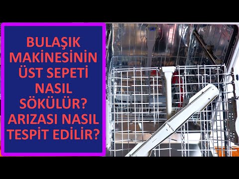 Qabyuyan maşının üst səbətini necə sökmək və onun hissələrini yenidən taxmaq olar