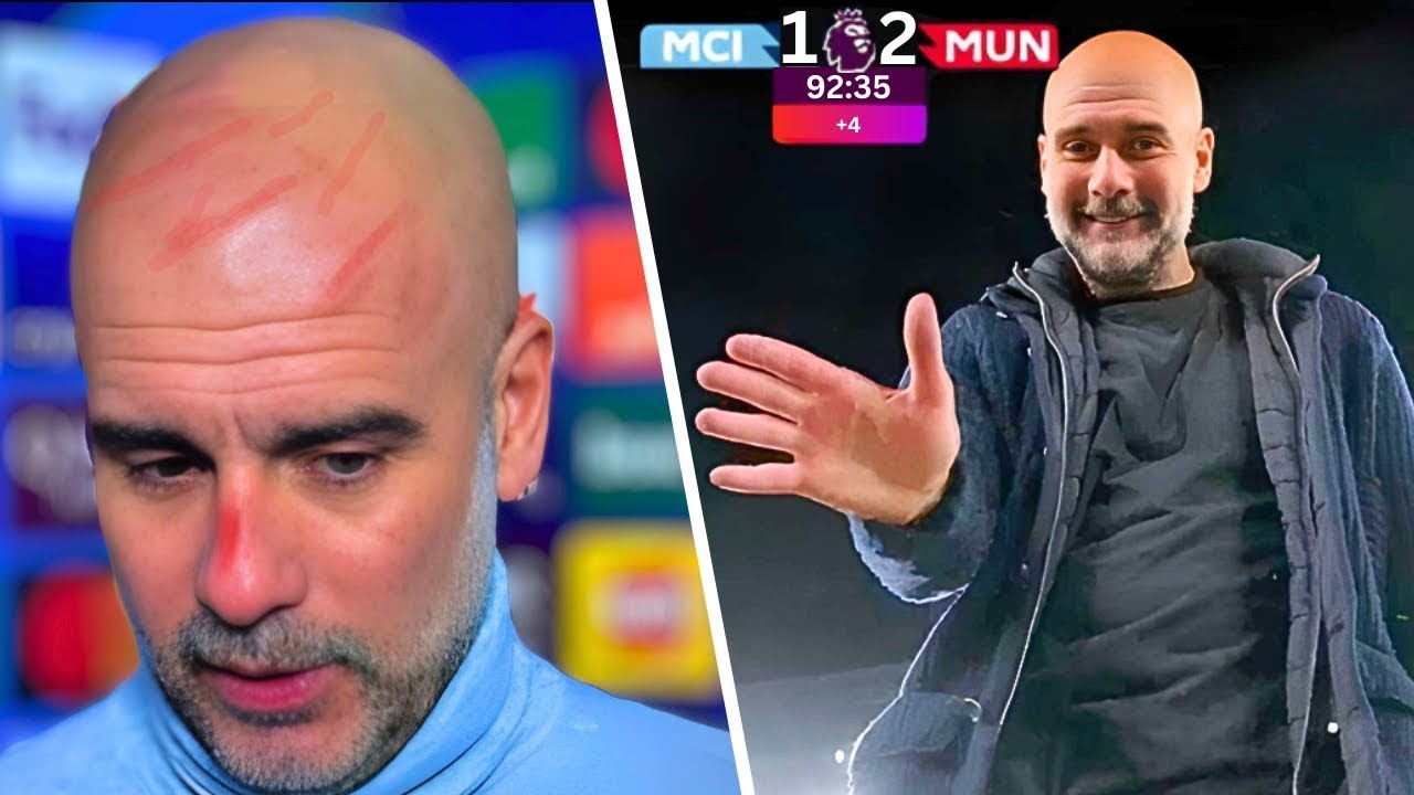 Pep Guardiola LOSING his Mind - YouTube