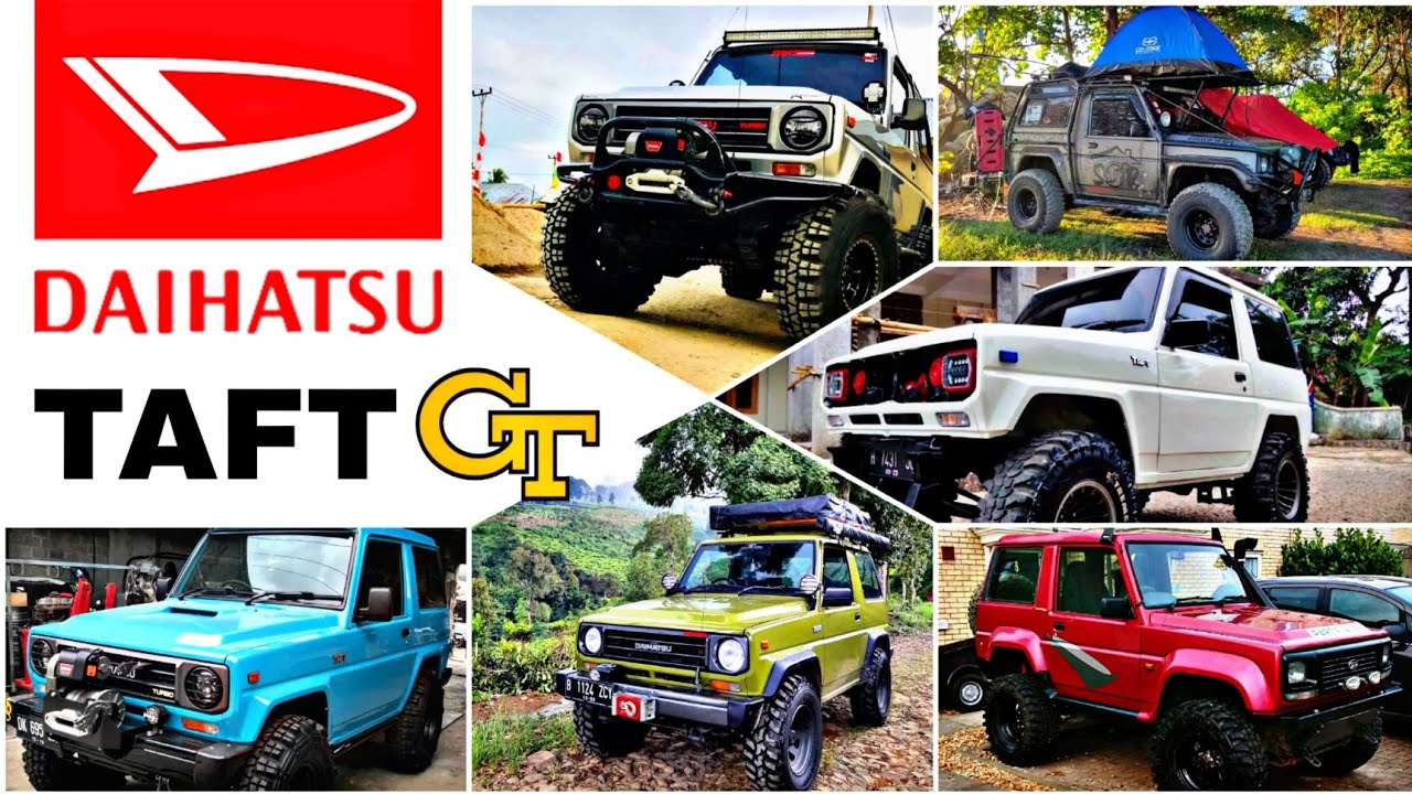 DAIHATSU TAFT GT MODIFIKASI l TAFT F70 MODIFIKASI #taftoffroad # ...